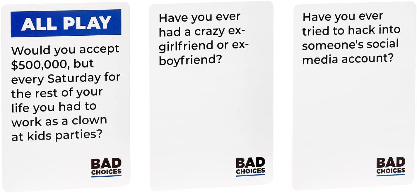 Bad choices » Spilavinir