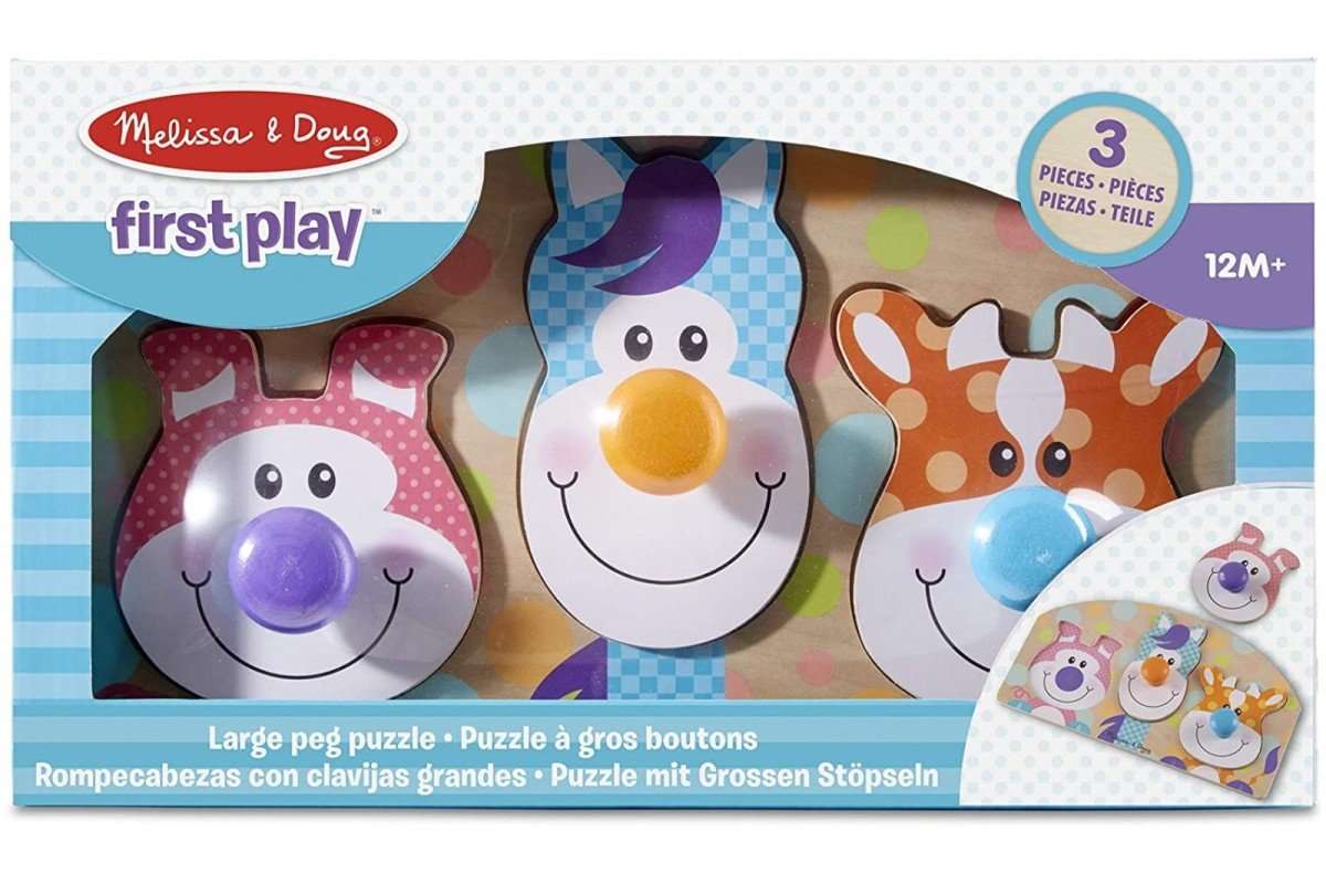 First play: Large Peg Puzzle - Farm » Spilavinir